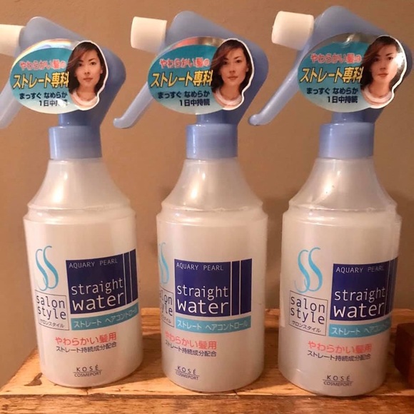Kose | Other | 3 Kose Japanese Straight Water Flat Iron Spray | Poshmark
